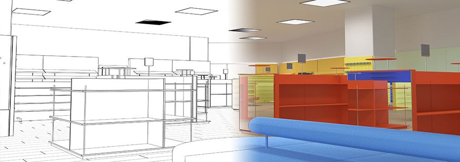Case Study | Retail Design & Drafting Services - Flatworld Solutions